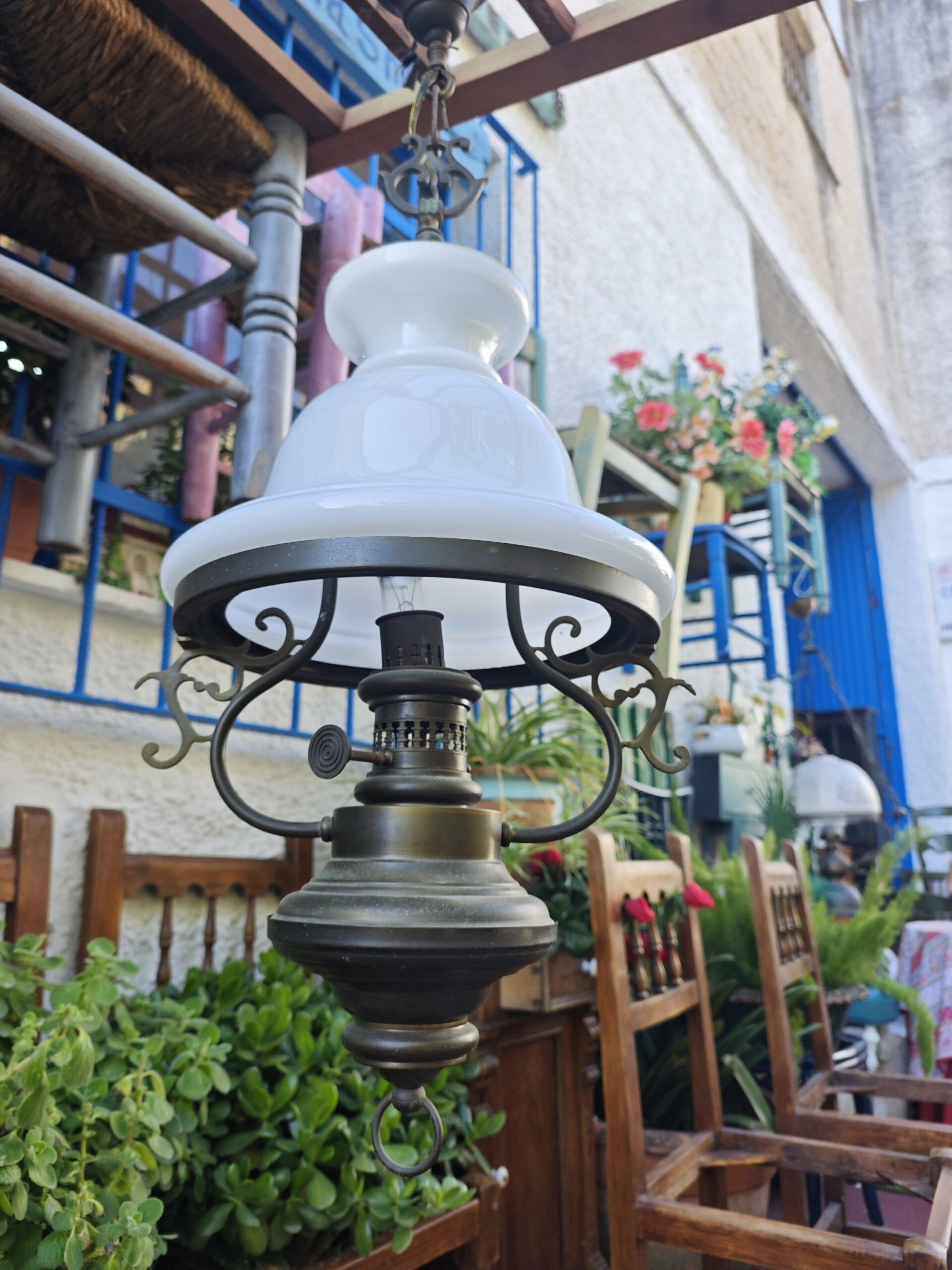 Lámpara Vintage Tipo Quinqué - Nuevas oportunidades muebles y decoracion